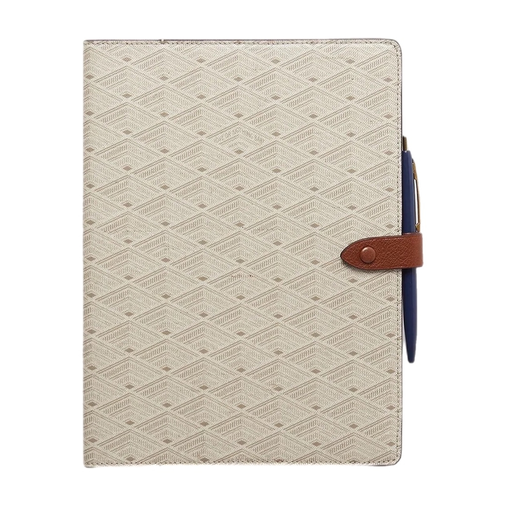 Métier 11-inch Notebook Cover in Signature Light Canvas at Air Supply