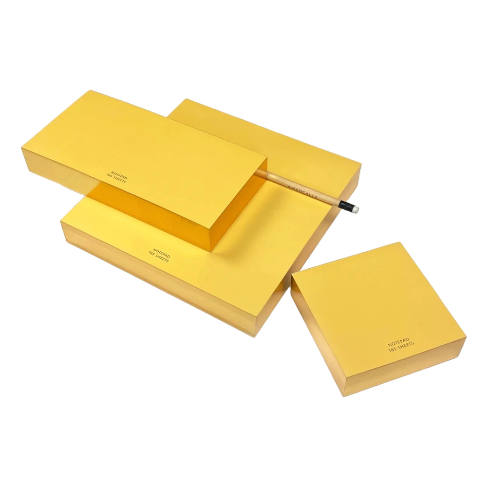 Wms& Co.'s Colorpad: Yellow with Gold Edging at Air Supply