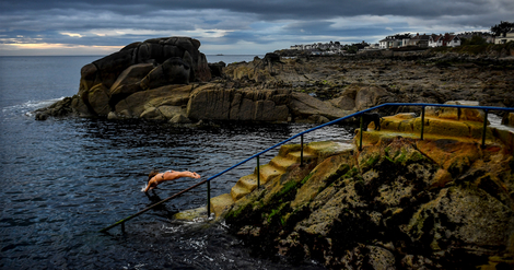 The Forty Foot Watering Hole in the Dublin Bay - Air Mail