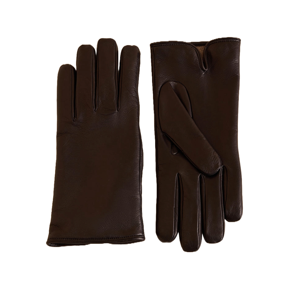 Mark Cross' Patrick Gloves in Nappa Black at Air Supply