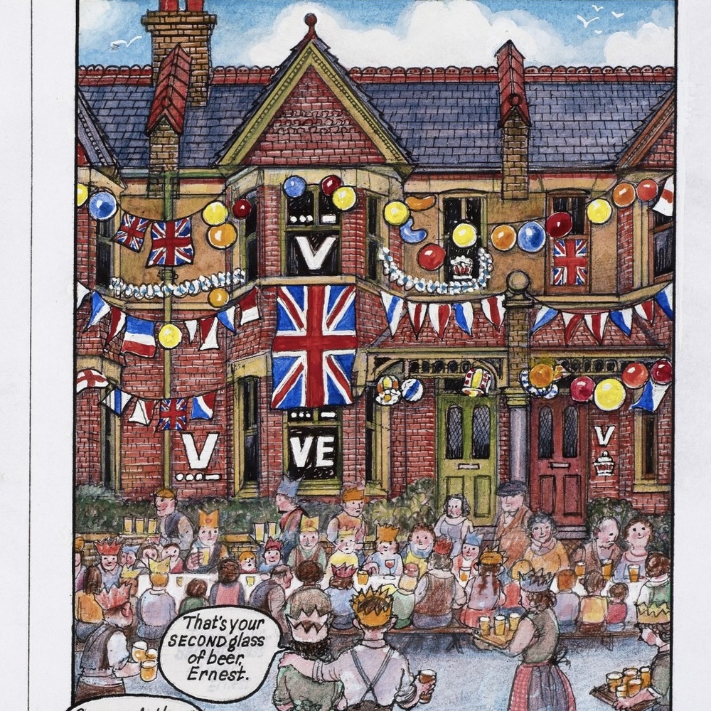 Raymond Briggs at the Ditchling Museum of Art + Craft, in East Sussex ...