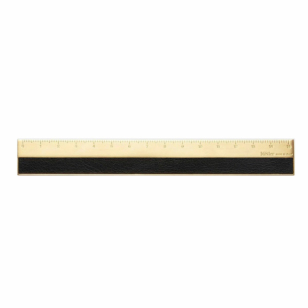 Métier Ruler in Gold and Buffalo Black at Air Supply