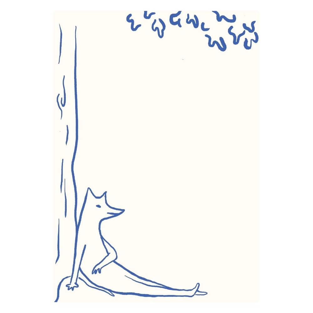 Goods for the Study Small Good Wolf Notepad at Air Supply