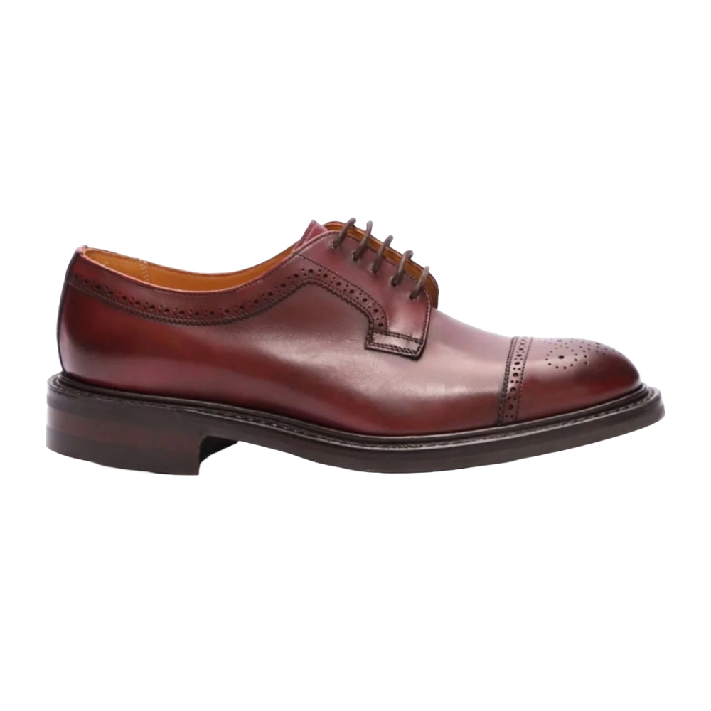 Macian Sophie Derby Shoes in Burgundy at Air Supply