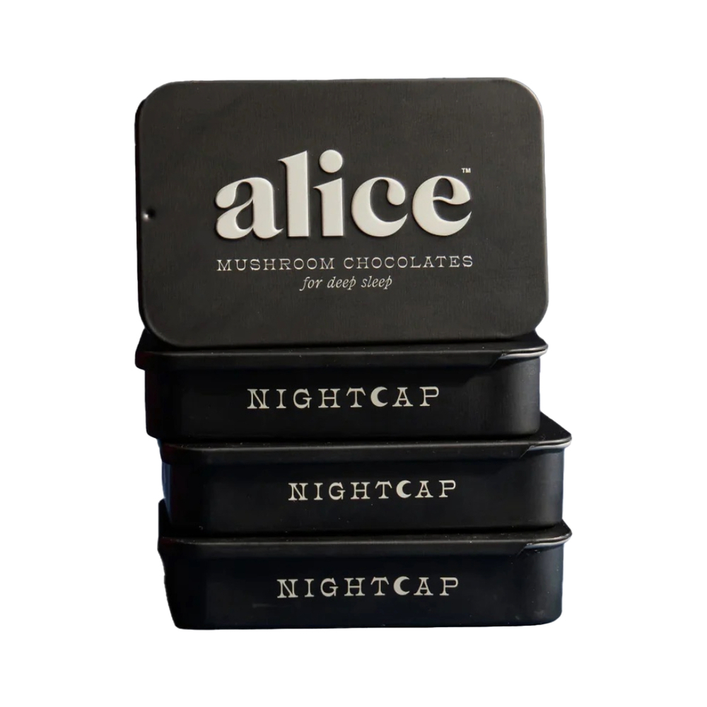 Alice Nightcap Mushroom Chocolates at Air Supply