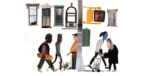 From Stephen Kroninger’s Sketchbook: A Beautiful Day on Eighth Street ...