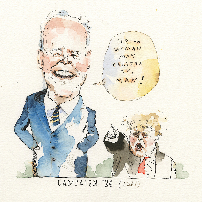 Barry Blitt’s Sketchbook: Joe Biden and Donald Trump Campaign for the ...
