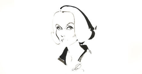 Eva Marie Saint at 100: From David Downton’s Sketchbook - Air Mail