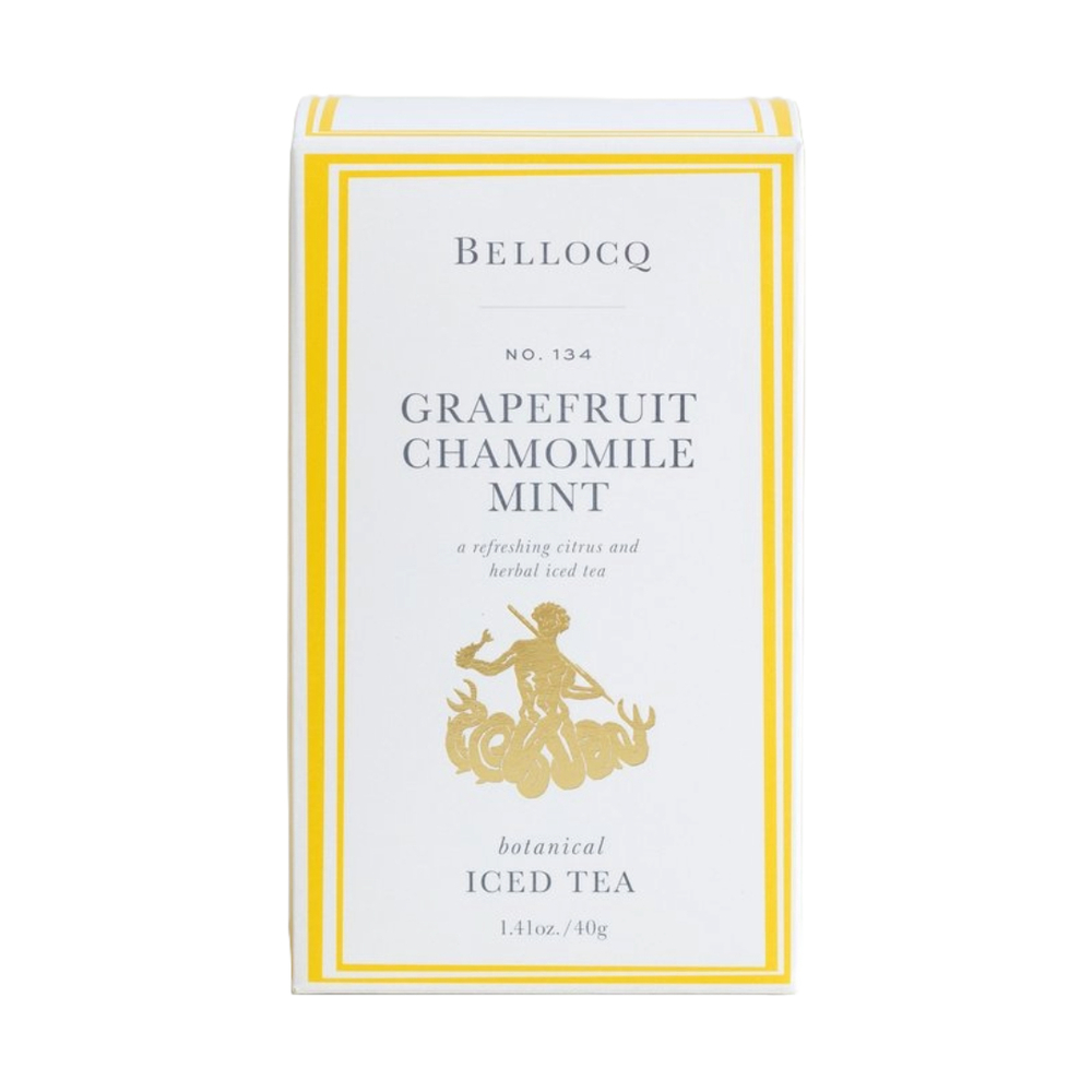 Bellocq's No. 134 Grapefruit Chamomile Mint, Iced Tea at Air Supply