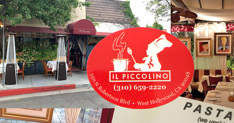 L.A.'s Il Piccolino Restaurant, Which Served Hollywood's Elite, Closes ...