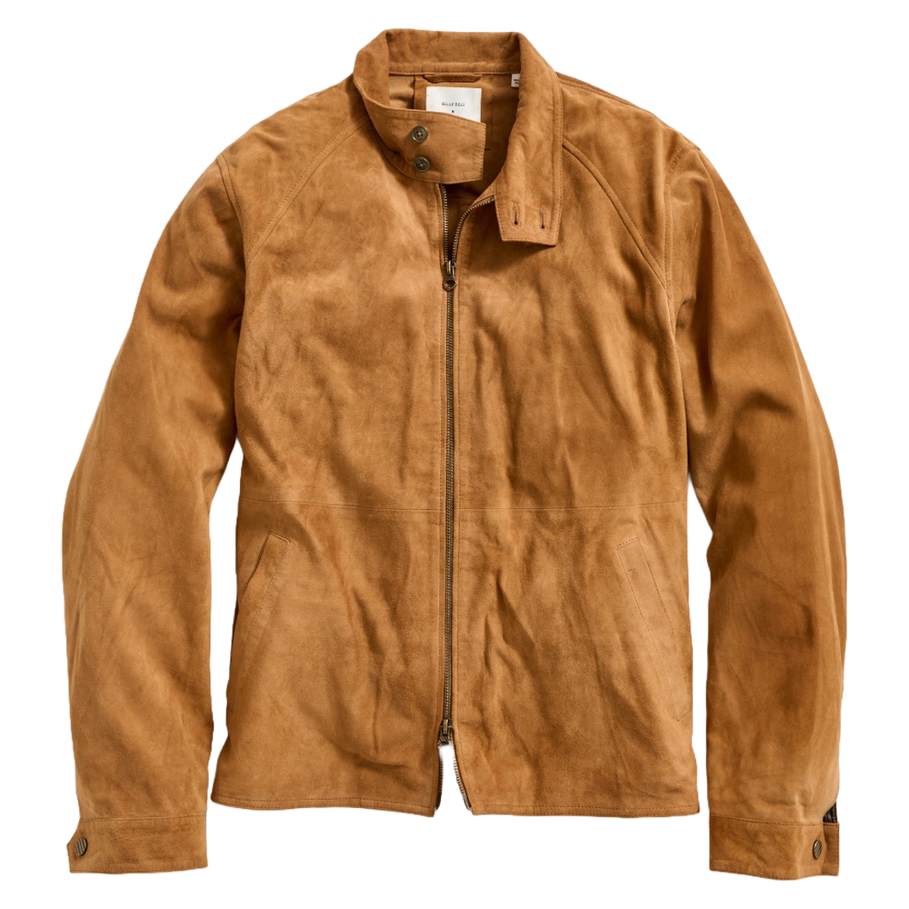 Billy Reid Suede Barracuda Jacket at Air Supply