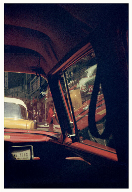 "The Unseen Saul Leiter": Newly Discovered NYC Color Photos - Air Mail
