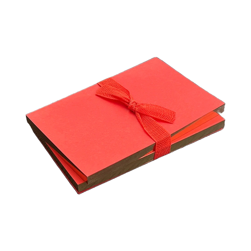 Wms&Co.'s Red Jotters with Gold Edges (Set of Two) at Air Supply