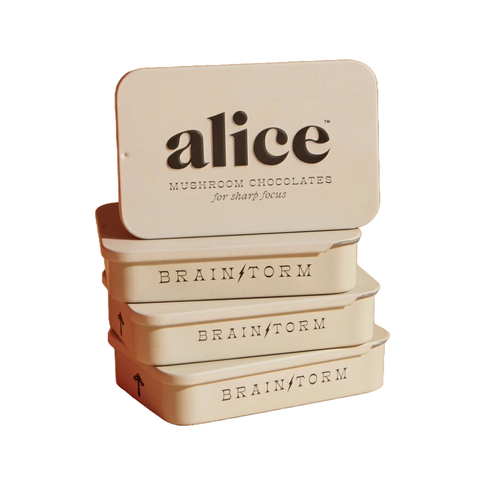 Alice Brainstorm Mushroom Chocolates at Air Supply